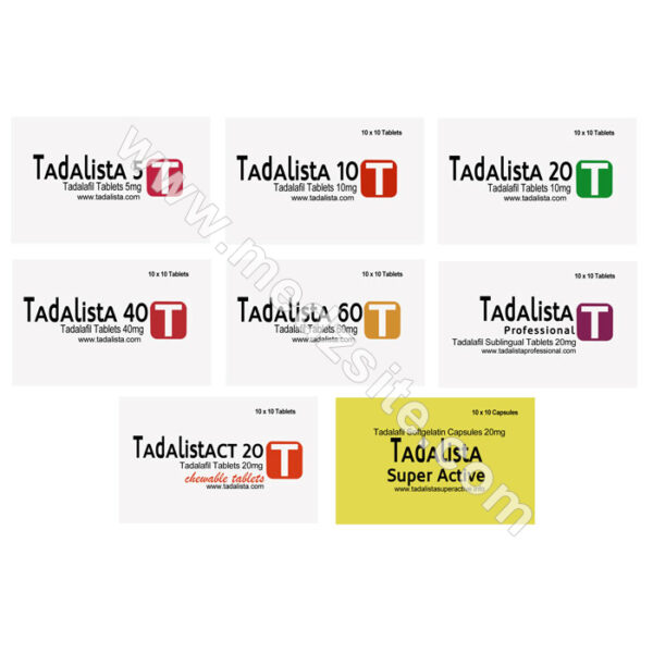 Tadalista(Tadalafil) | Buy with 20% Off & Treat ED
